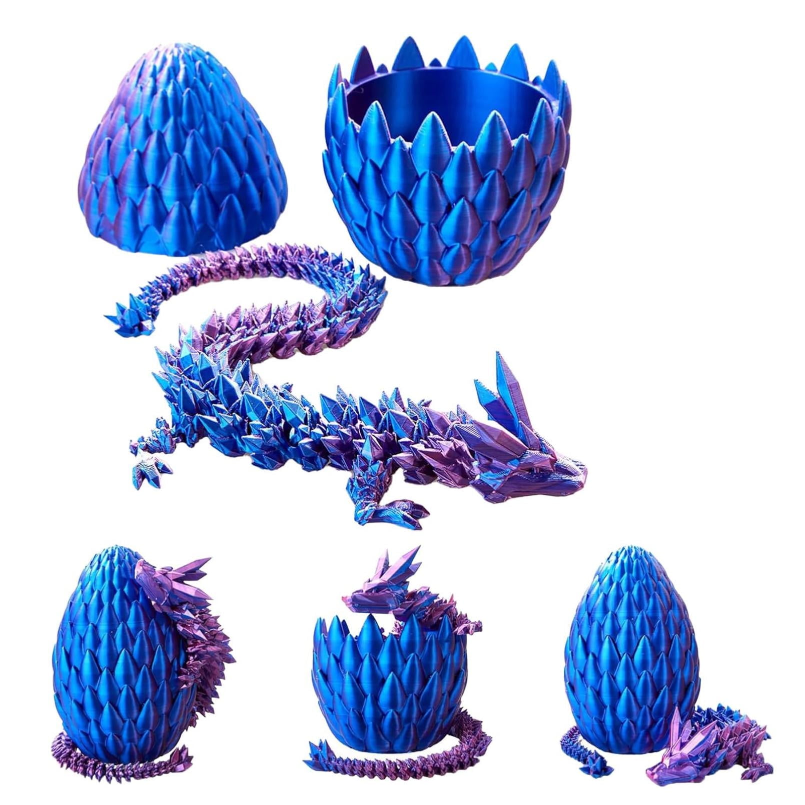 Dragon Egg, Dragon Eggs with Dragon Inside, 12In Dragon Toy, 3D Printed ...