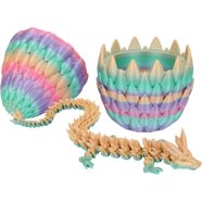 Prehistoric Past Dragon Figurine Puzzles in Hatching Jurrasic Eggs - 12 ...
