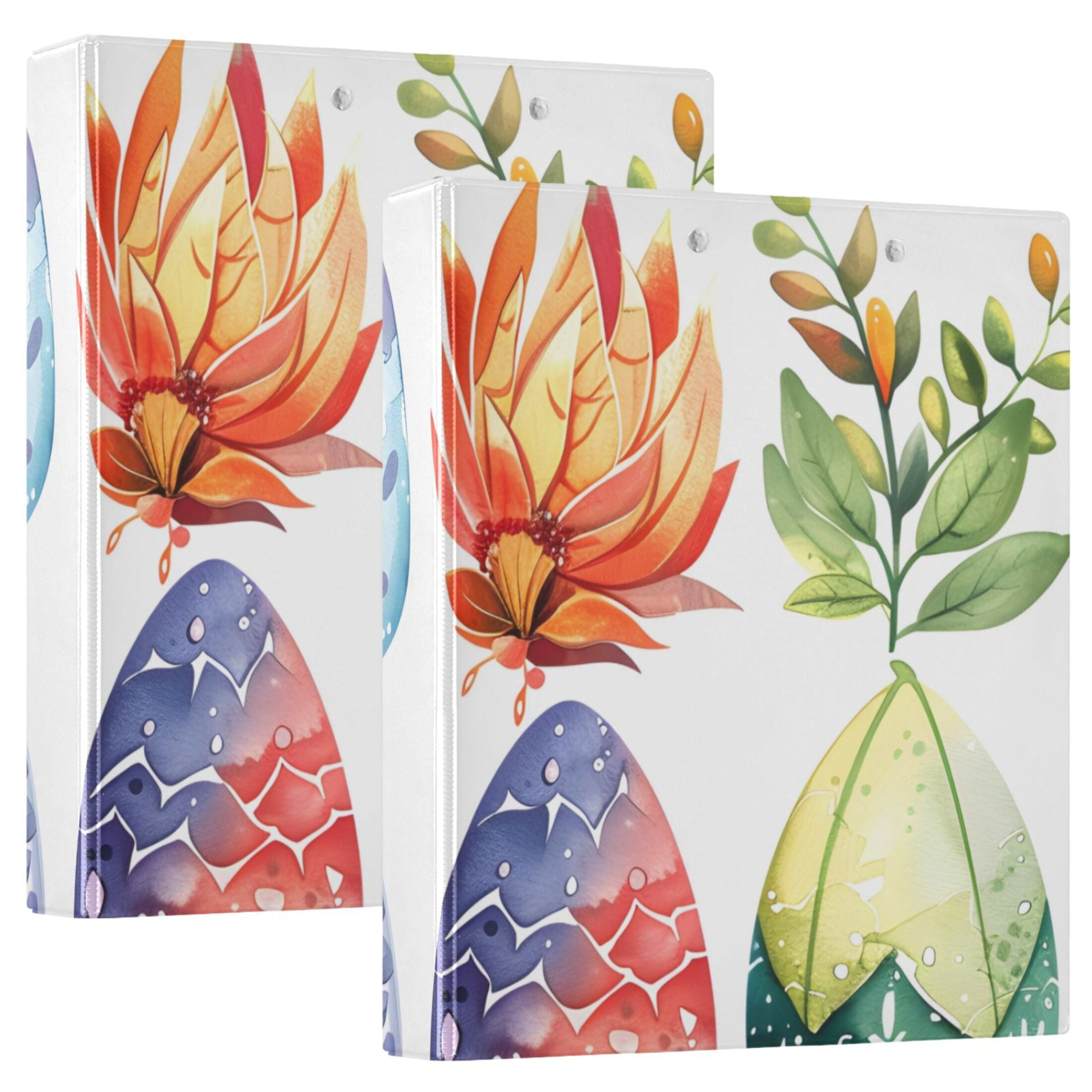 Dragon Eggs 3 Ring Binders 1.5 inch Hardcover File Folders with ...