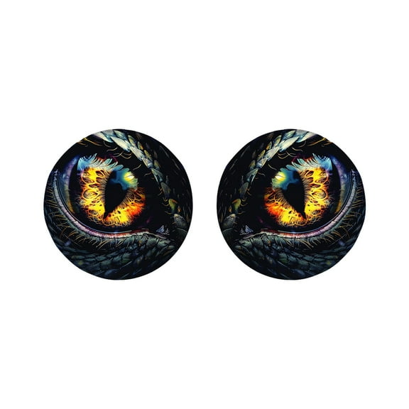 Beast Eyes Headlight Decals Pair, Car Body Window Bumper Decoration ...