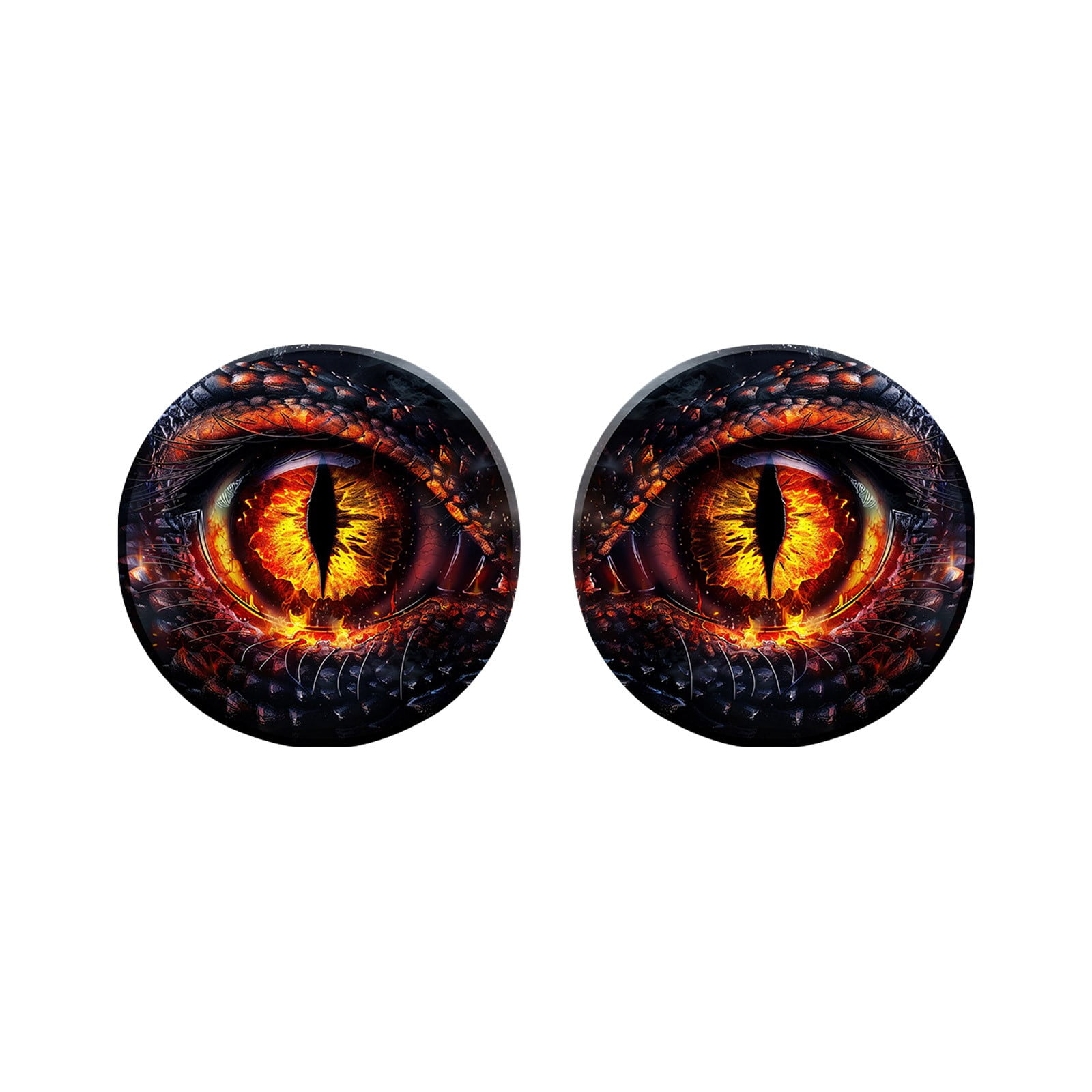 Dragon Eyes Headlight Decals Pair, Dragon Decals for Jeep Truck Car ...