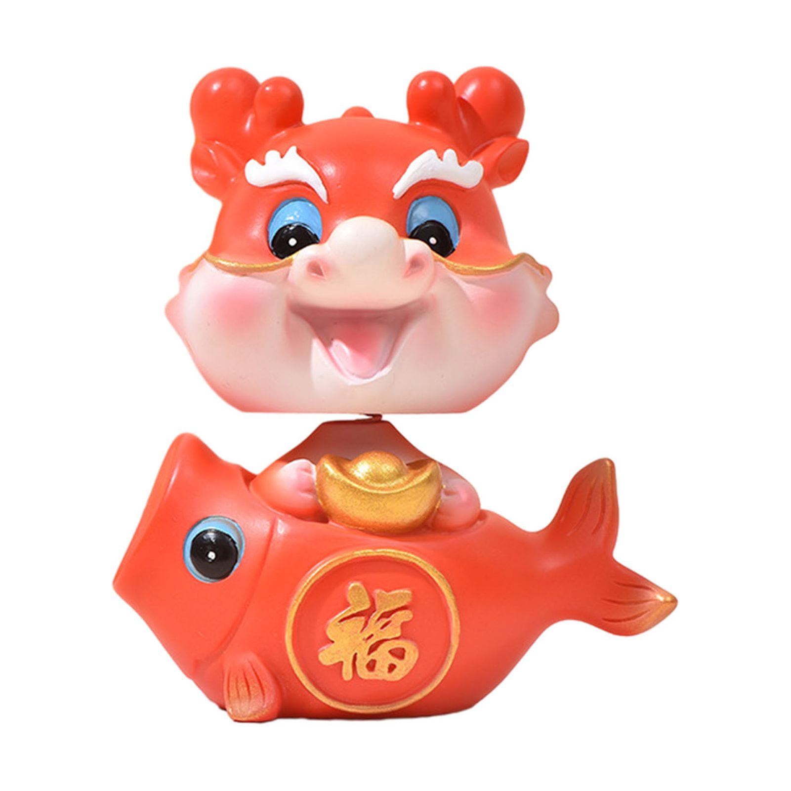 Dragon Figurine Shaking Head Toy Dragon Car Dashboard Decoration ...