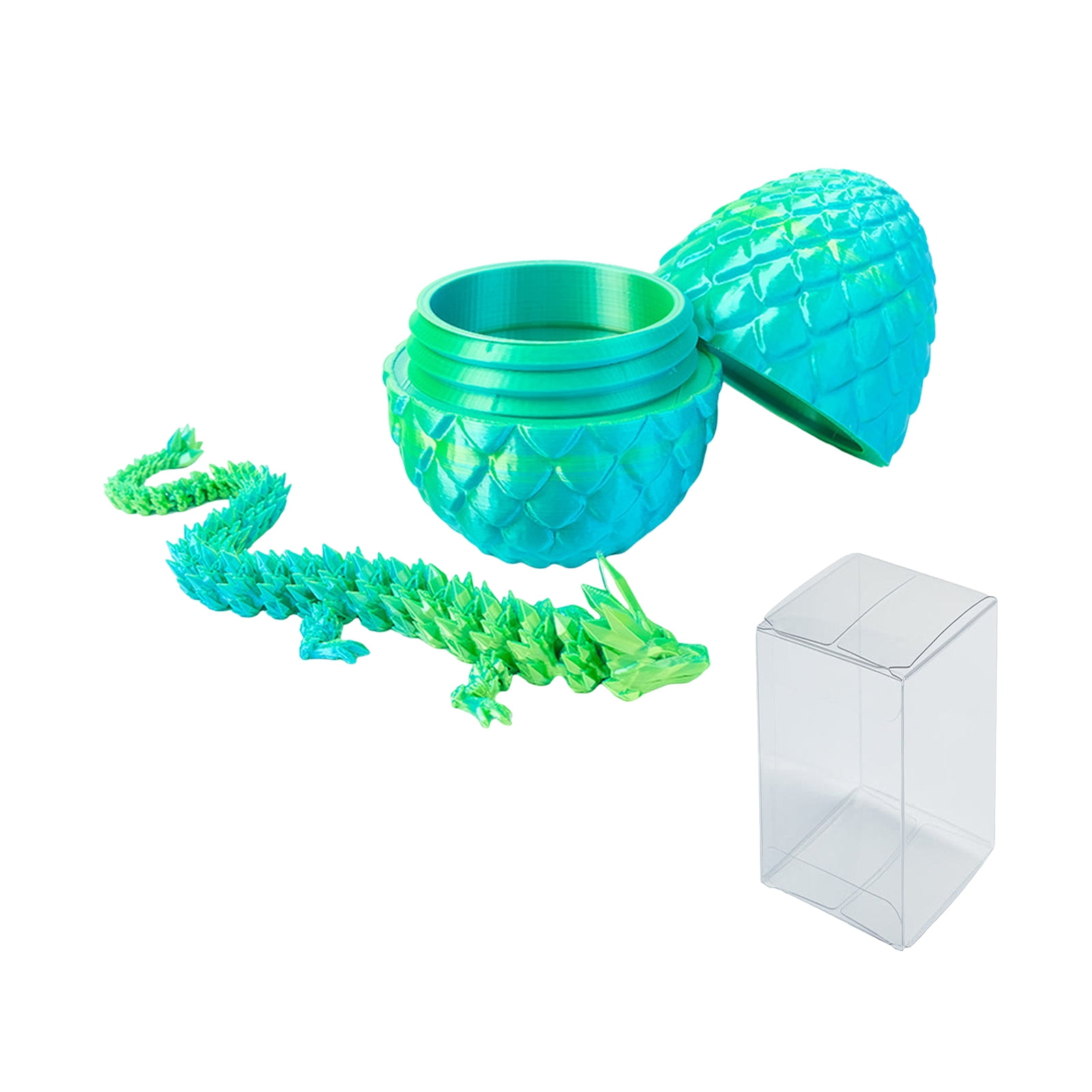 Dragon Figurine Toy Dragon Figurine 3d Printed Dragon Egg Figurine with ...