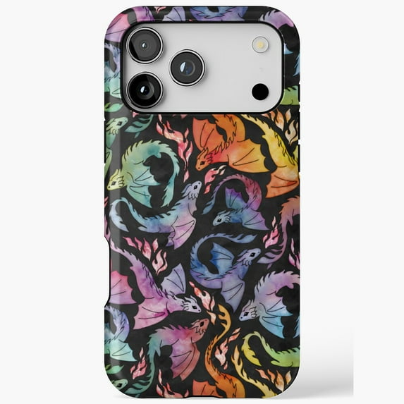 Dragon Fire Fantasy Myth Art Cover for iPhone 11 12 13 14 15 16 17 Pro ...