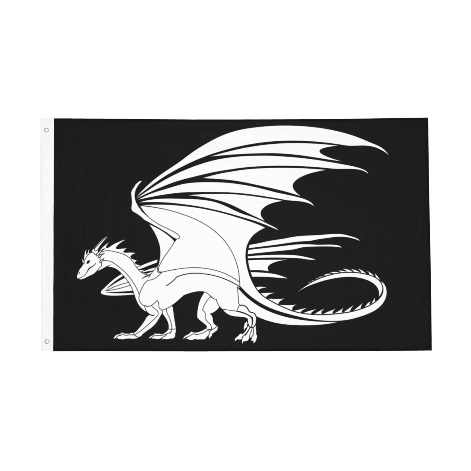 Dragon Flag 3x5 Ft Outdoor Indoor With Grommet Garden Yard Banner ...
