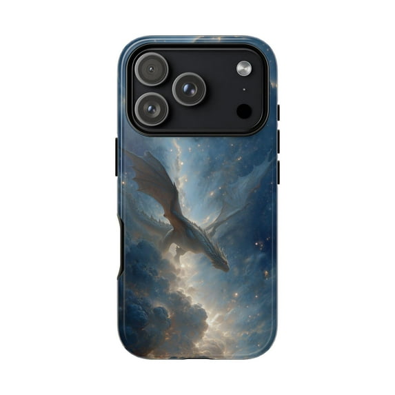 Dragon Flying Blue Cloud Star Sky Celestial Horizon Phone Case 17 16 15 ...