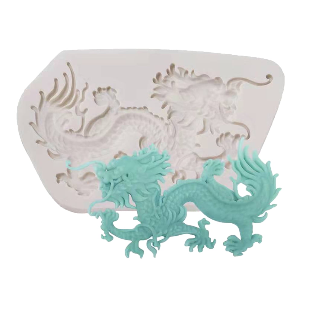 Dragon-Fondant Biscuit Mold Chinese Zodiac-Dragon Cake Cupcake-Topper ...
