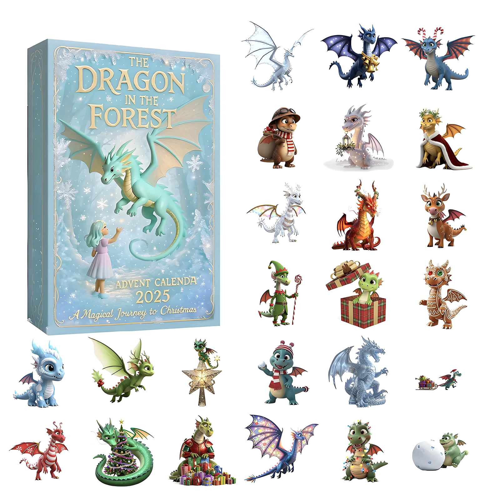 The Dragon in the Forest Advent Calendar 2025 with 24 Unique Fantasy ...