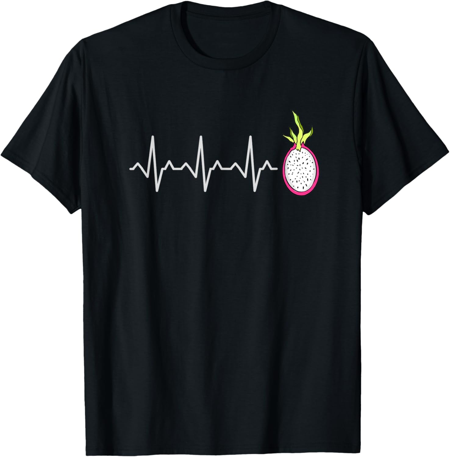 Dragon Fruit Heartbeat T-Shirt - Walmart.com