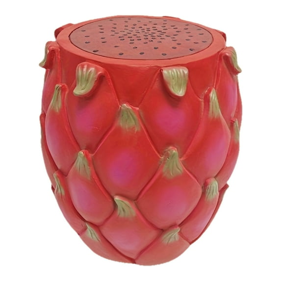 Dragon Fruit Shaped Stool - Creative Simulated Fruit Stool for Indoor ...