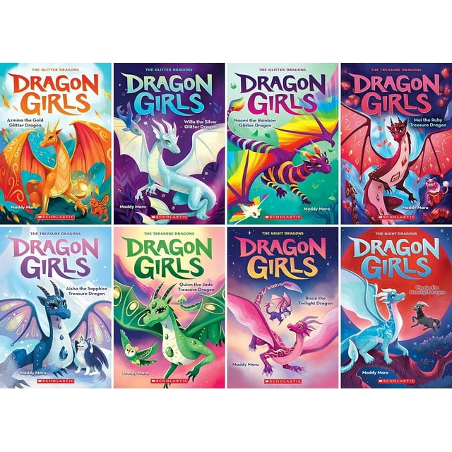 Dragon Girls Series Books 1-8 - Walmart.com