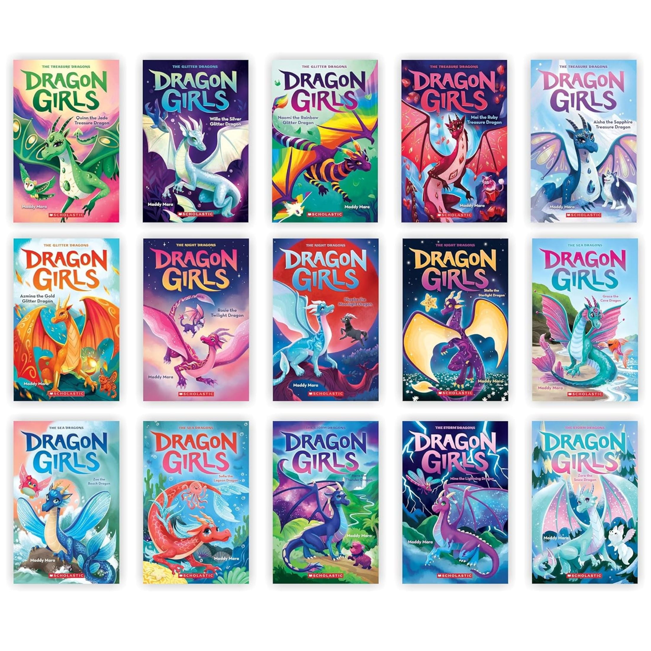 Dragon Girls Series Complete 15 Book Set (Books 1-15) - Walmart.com
