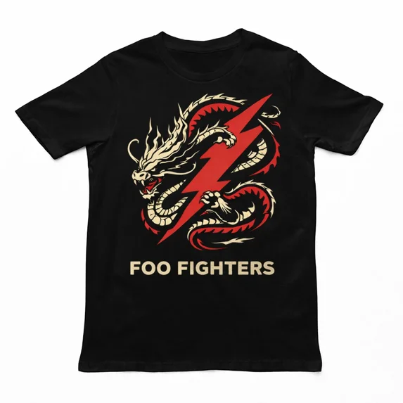 Dragon Graphic Rock T Shirt Men Black Fantasy Style Tee - Walmart.com