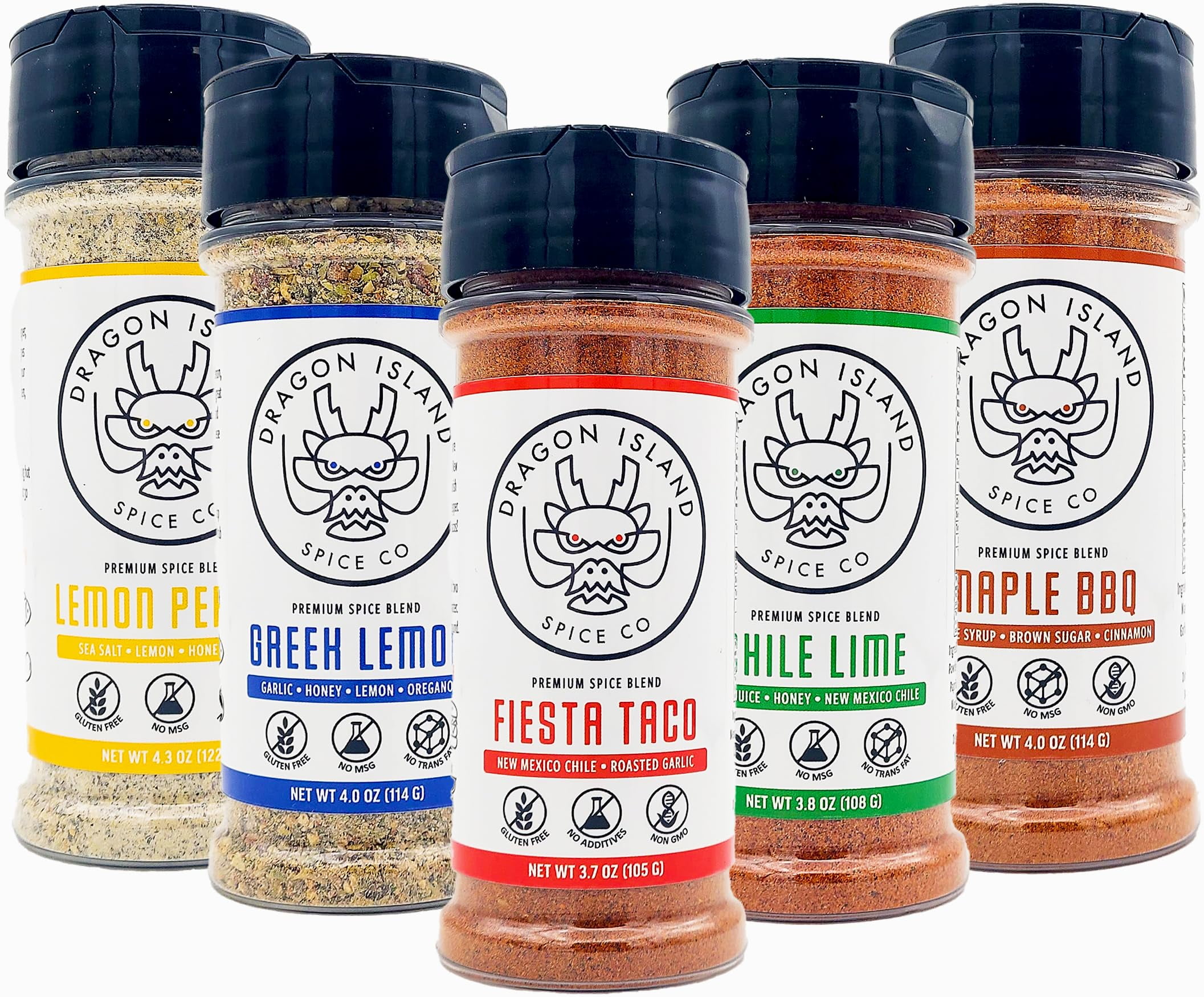 Dragon Island Spice Company | Flavor BSL1 Starter - Seasoning Gift Pack ...