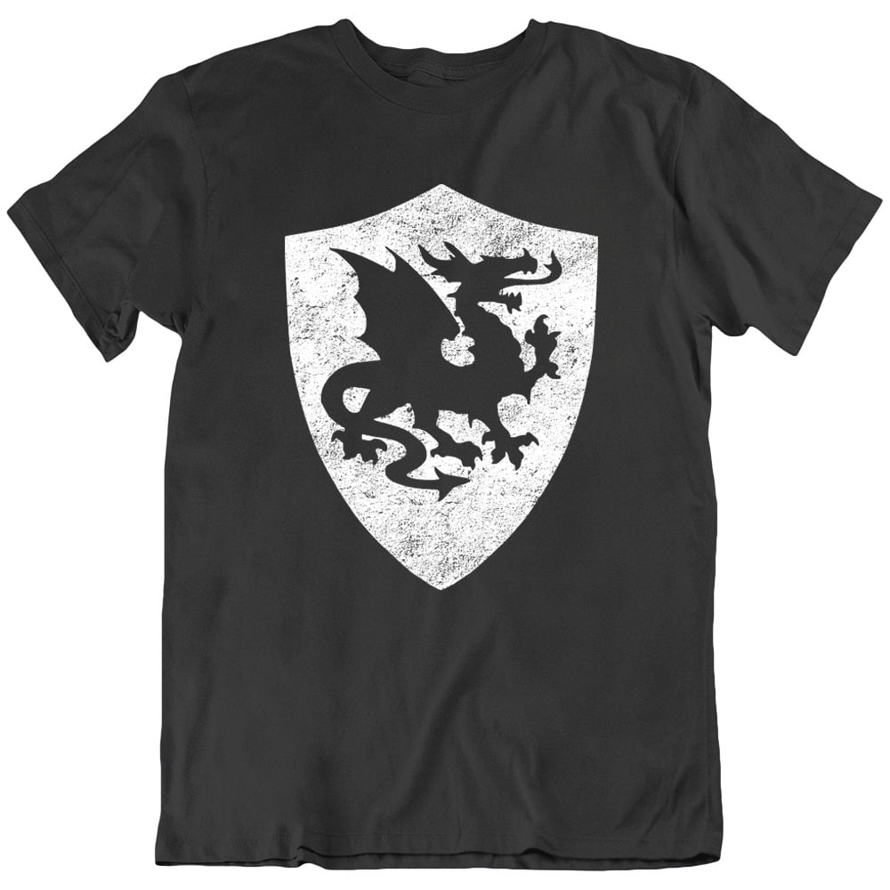 Dragon Knight Shield Templar Superhero Funny T Shirt Tee Shirts Gift ...