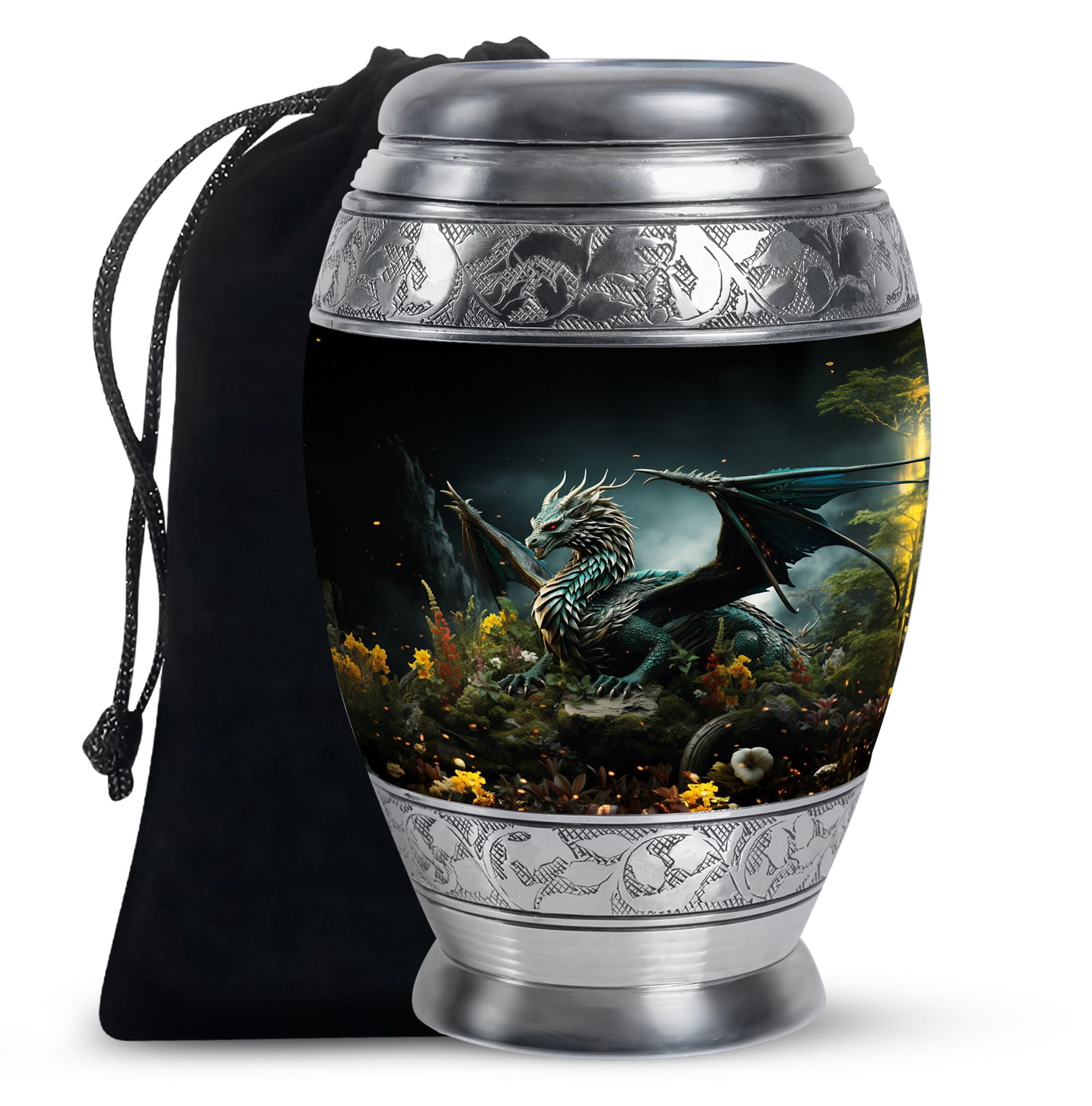 Dragon Large Urn For Human Ashes - Urn For Human Ashes Adult Female ...