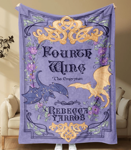 Dragon & Letter Pattern Blanket, 1 Count Soft Warm Throw Blanket, Air ...