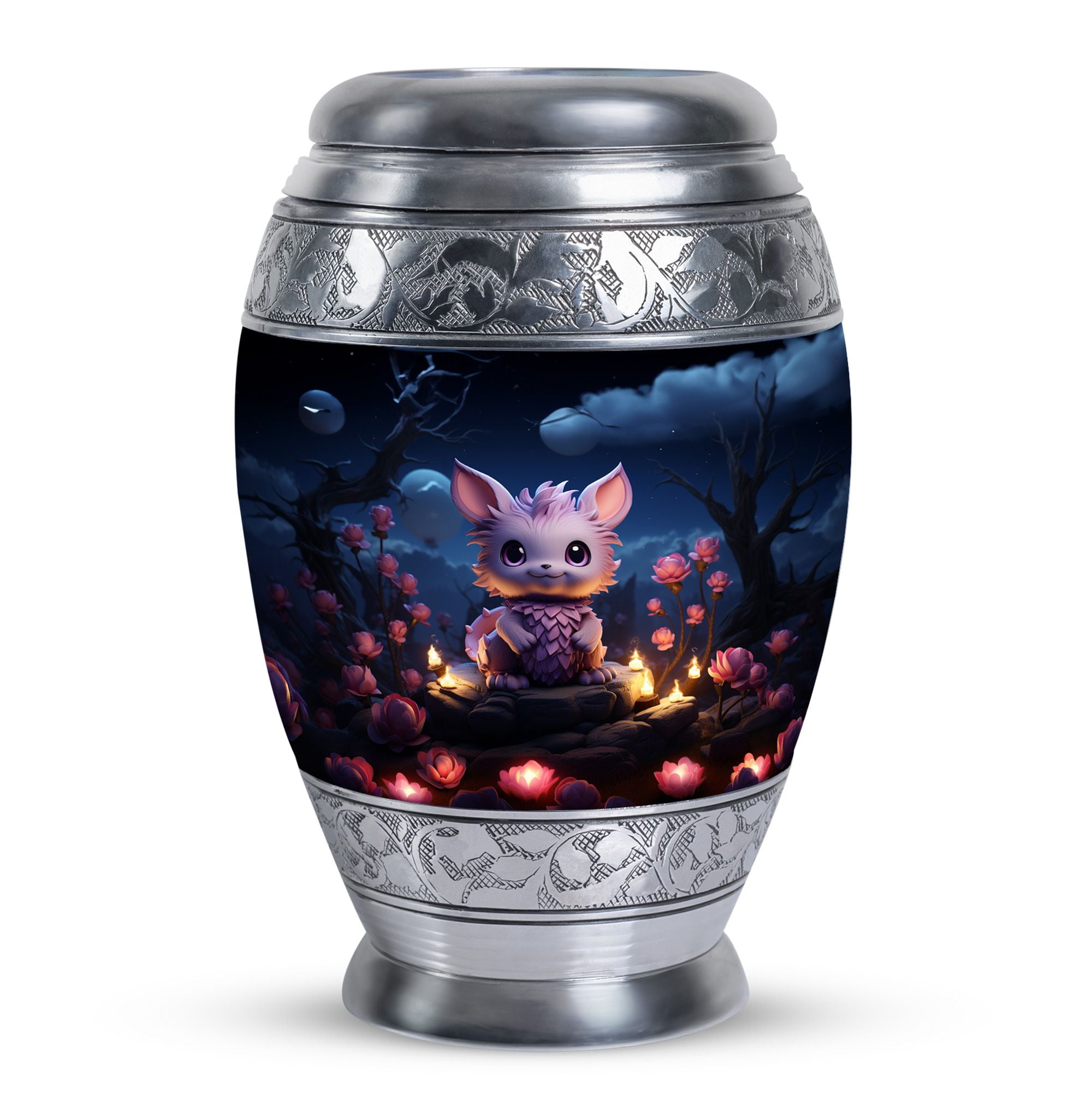 Dragon Midnight Blossom Guardian - Funeral Urns For Adult Ashes Men ...