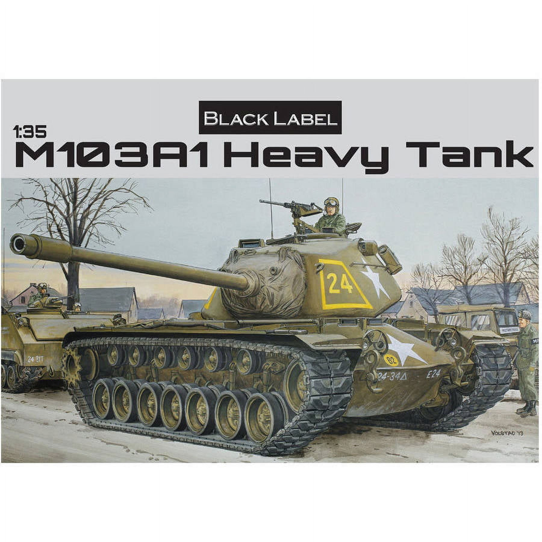 Dragon Models 1/35 Scale M103A1 Heavy Tank - Walmart.com