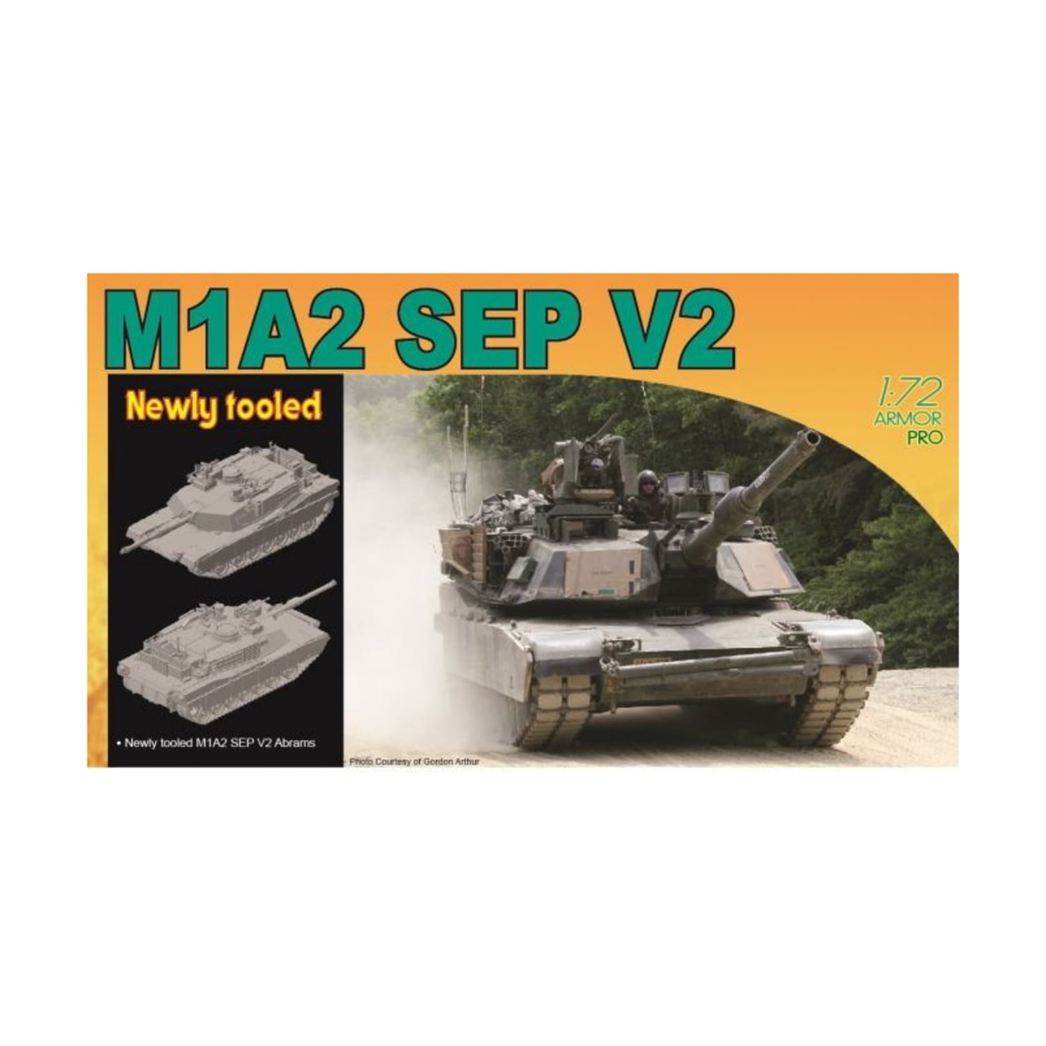 Dragon Models M1A2 Abrams SEP V2 Tank New - Walmart.com