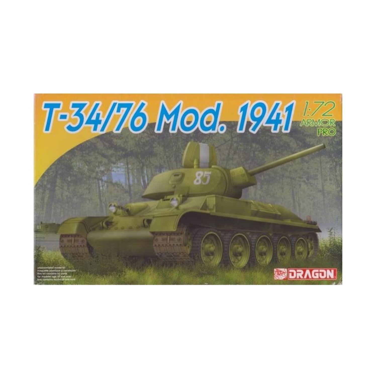 Dragon Models T-34/76 Mod. 1941 New - Walmart.com
