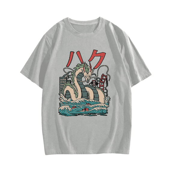 Dragon Monster Cotton casual T-shirt - Walmart.com