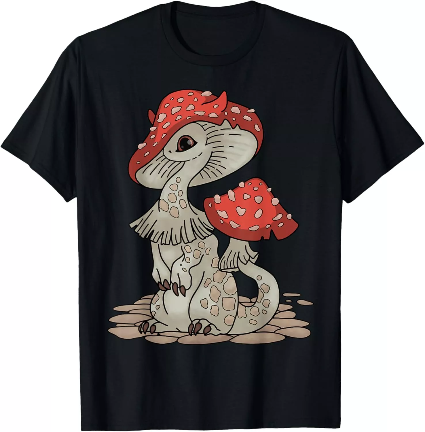 Dragon Mushroom Cottagecore Aesthetic T-Shirt Hoodie - Walmart.com