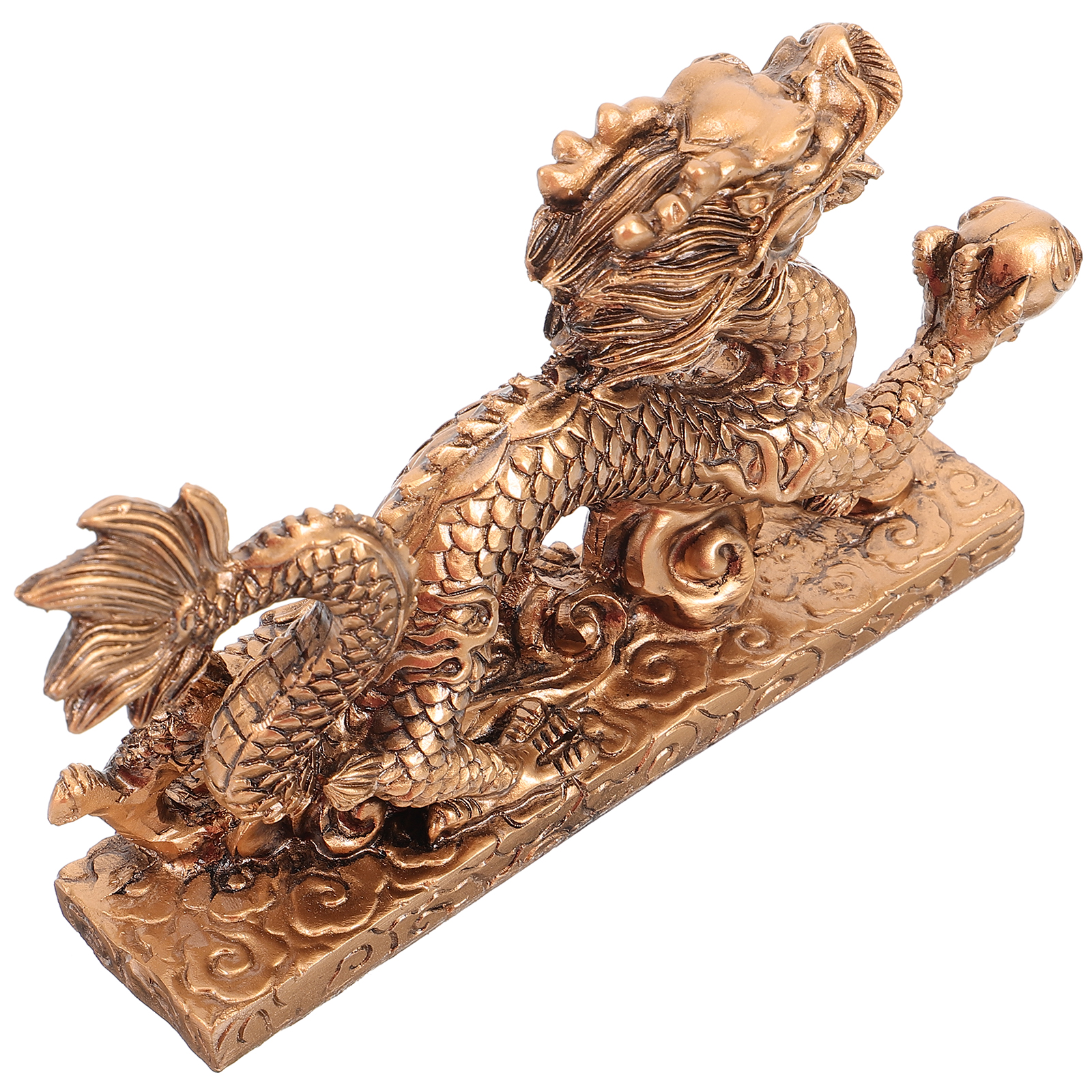Dragon Ornament Figurines Statue Panda Cake Topper The Office Gifts ...