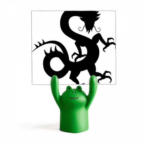 Dragon Outline China Chinese Pattern Memo Holder Cartoon Animal Frog ...