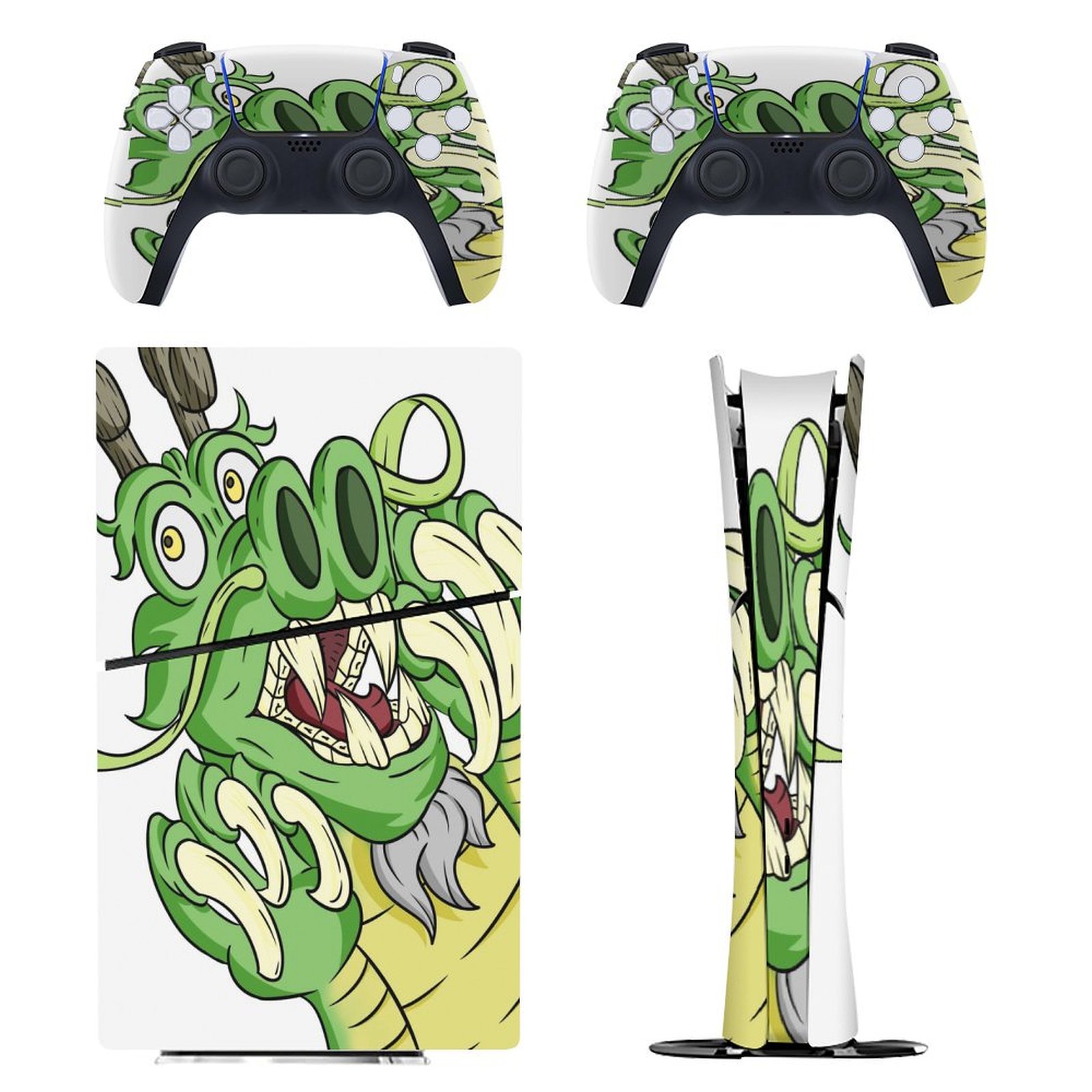 Dragon PS5/PS5 Slim Digital Disc Skin Sticker For Console And ...