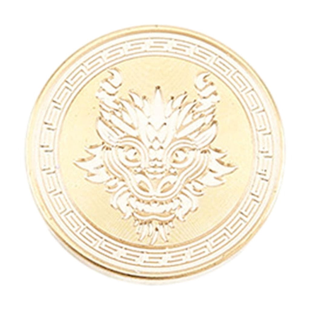 Dragon Pattern Wax Stamp Head, Chinese New Year Theme Wax Seal Stamp ...