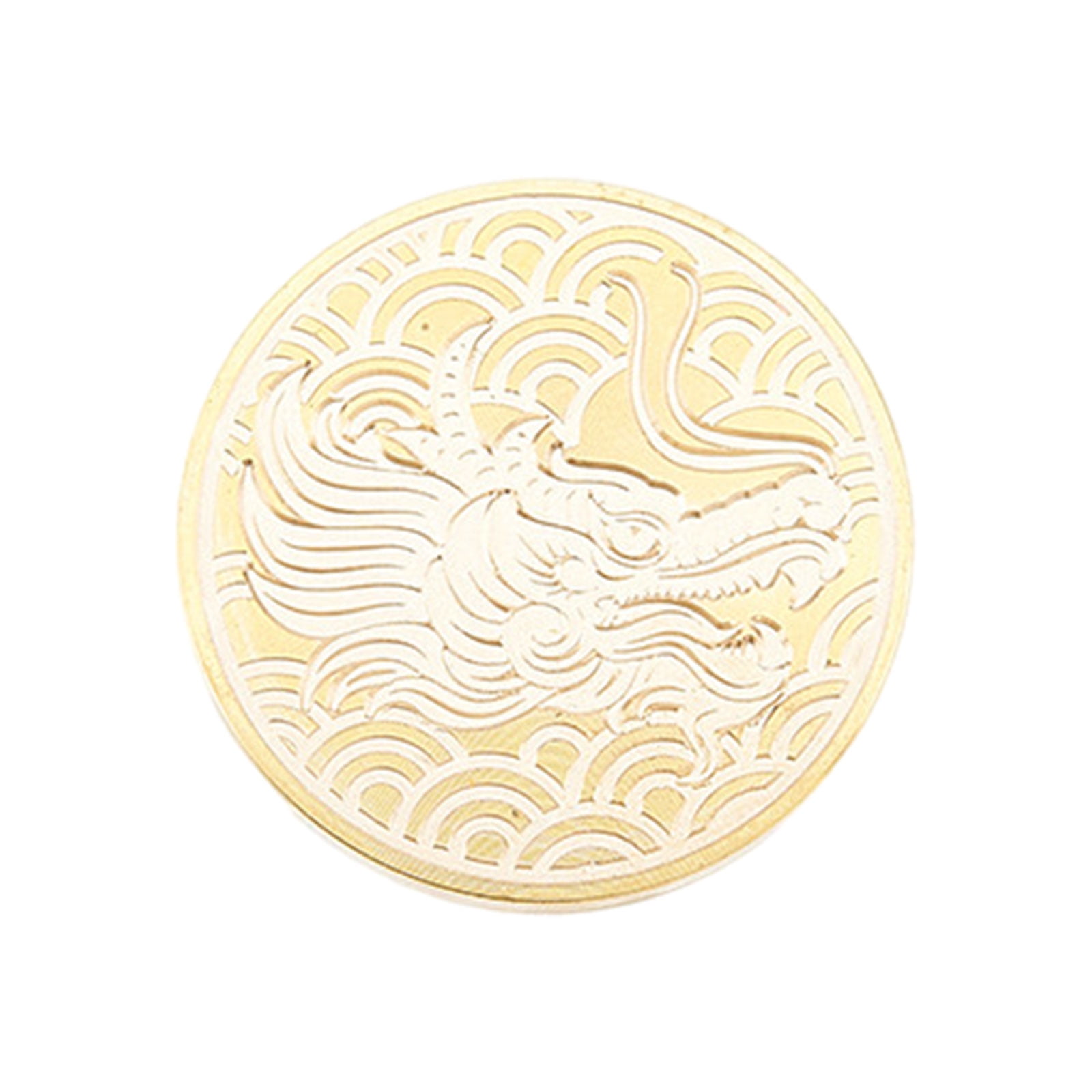 Dragon Pattern Wax Stamp Head, Chinese New Year Theme Wax Seal Stamp ...