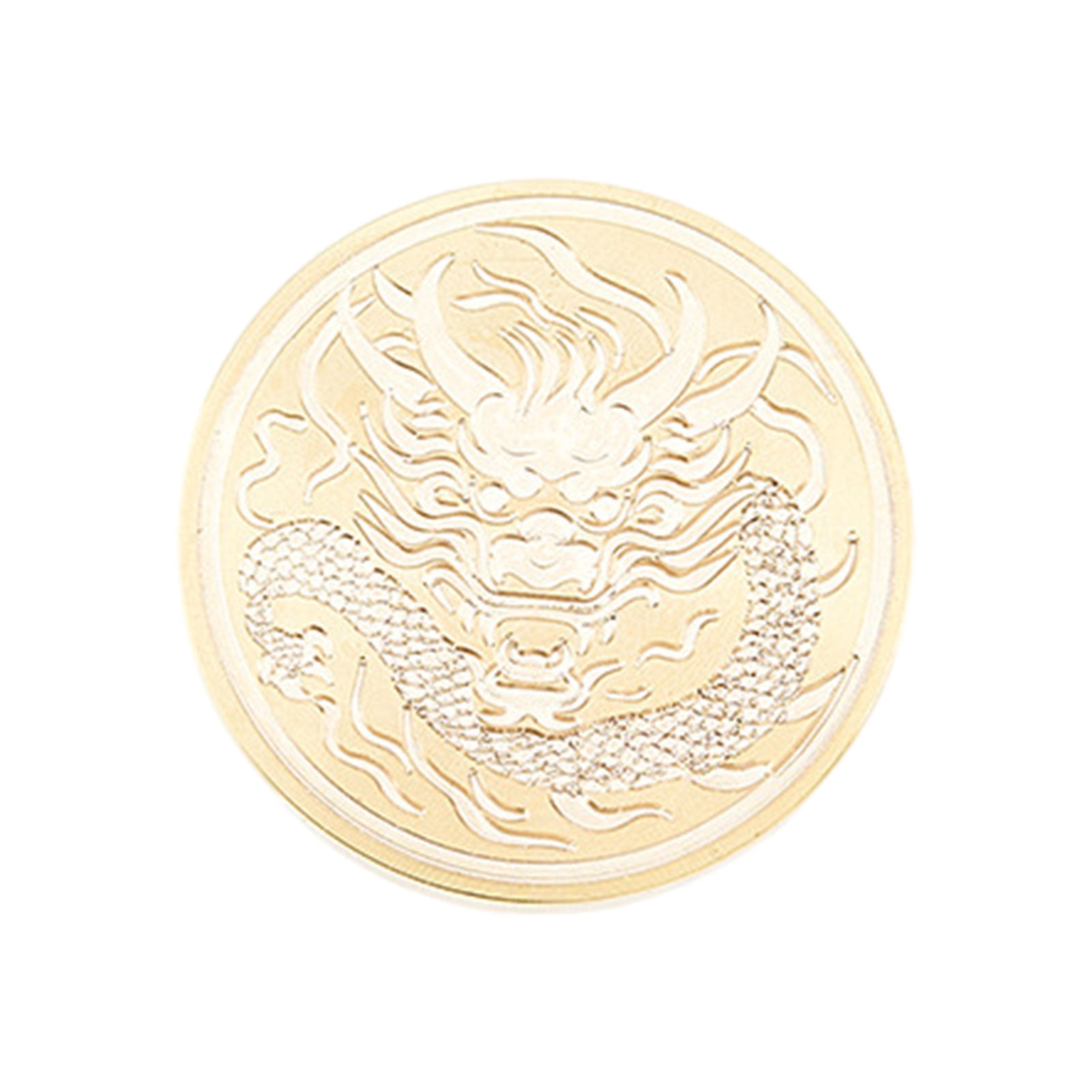 Dragon Pattern Wax Stamp Head Replacement for Chinese New Year Gift ...
