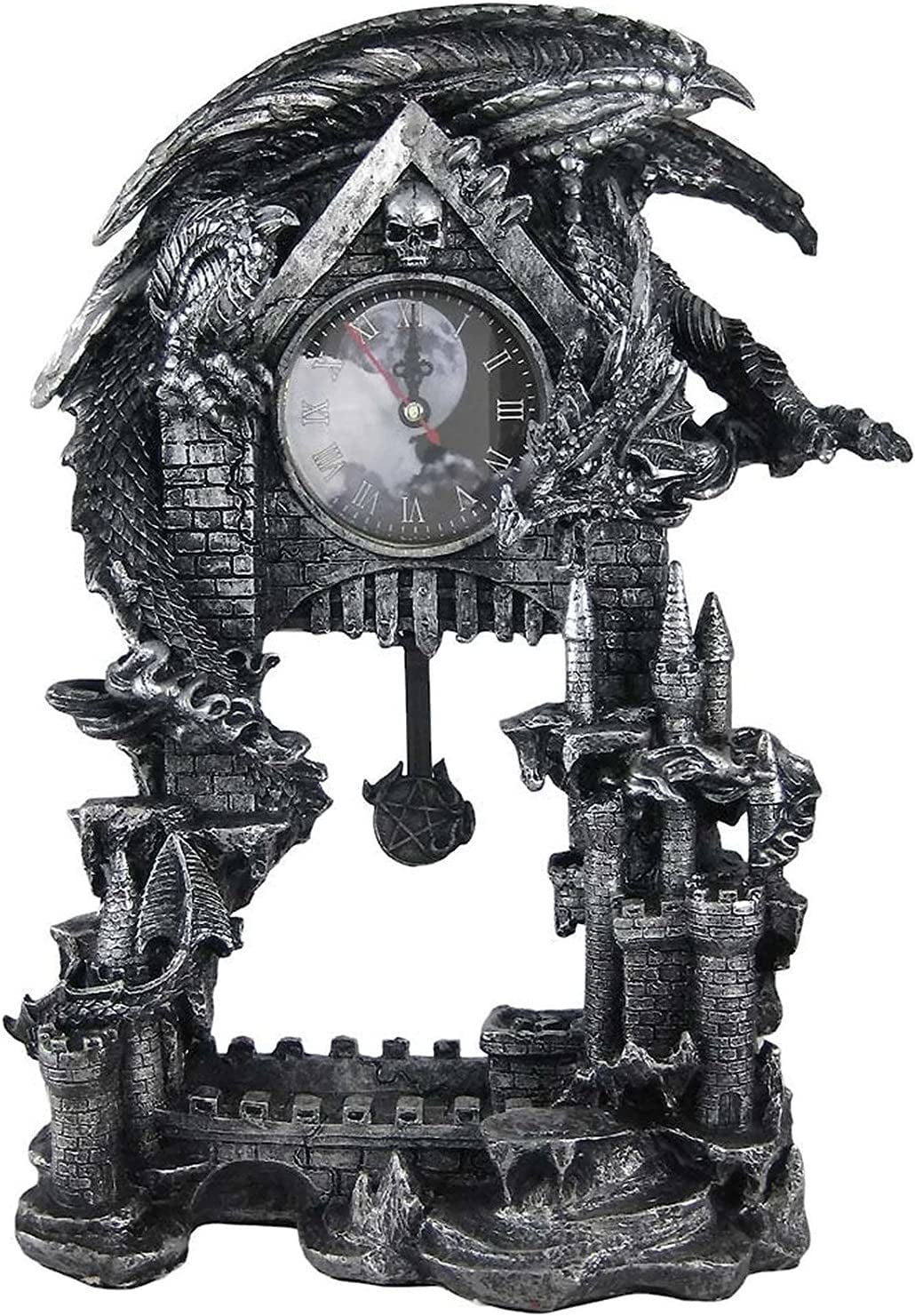 Dragon Pendulum Clock | Victorian | Witchy Gothic Home ative Desk ...