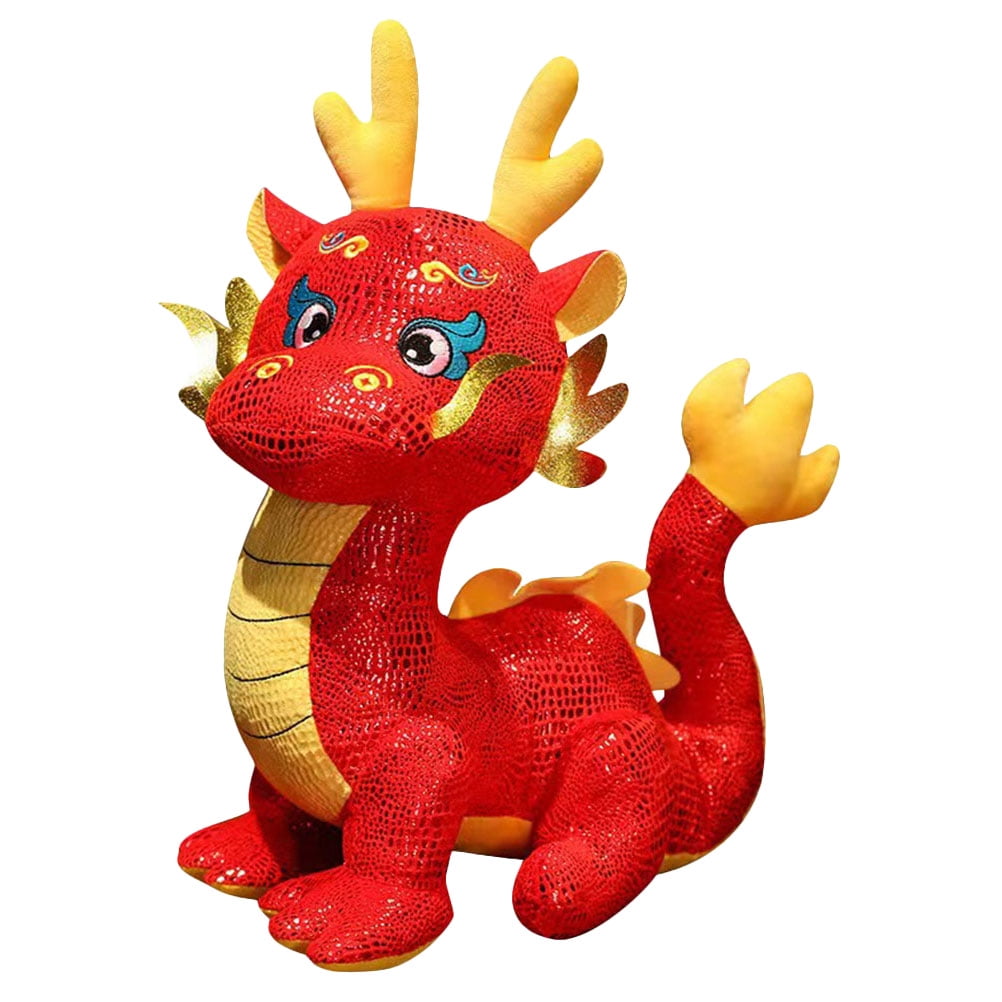 Dragon Plush Doll Adorable Stuffed Dragon Plush Dragon Decor New Year ...
