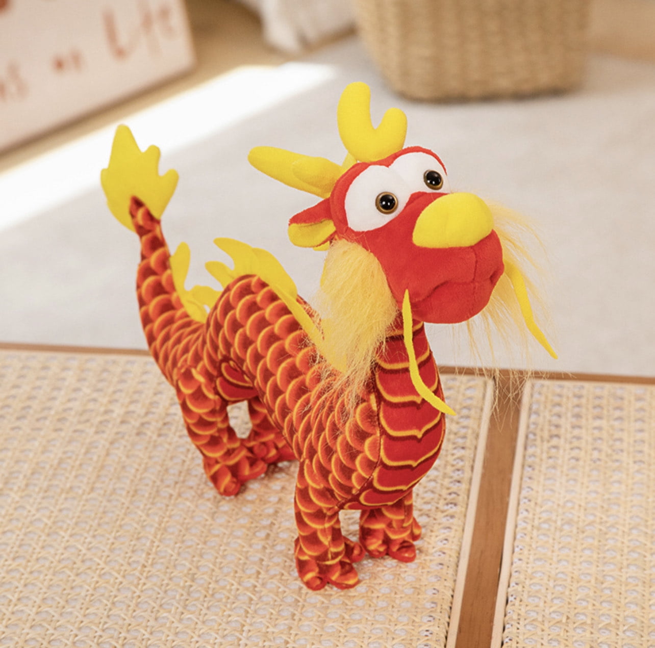 Dragon Plushie - Perfect Gift for Kids & Adults, Chinese New Year ...