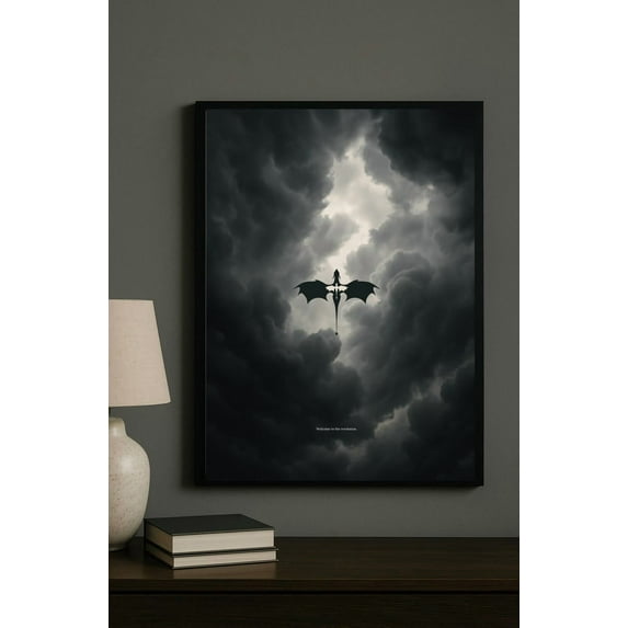 Dragon Printable Poster: “Welcome to the Revolution” | Fantasy Wall Art ...