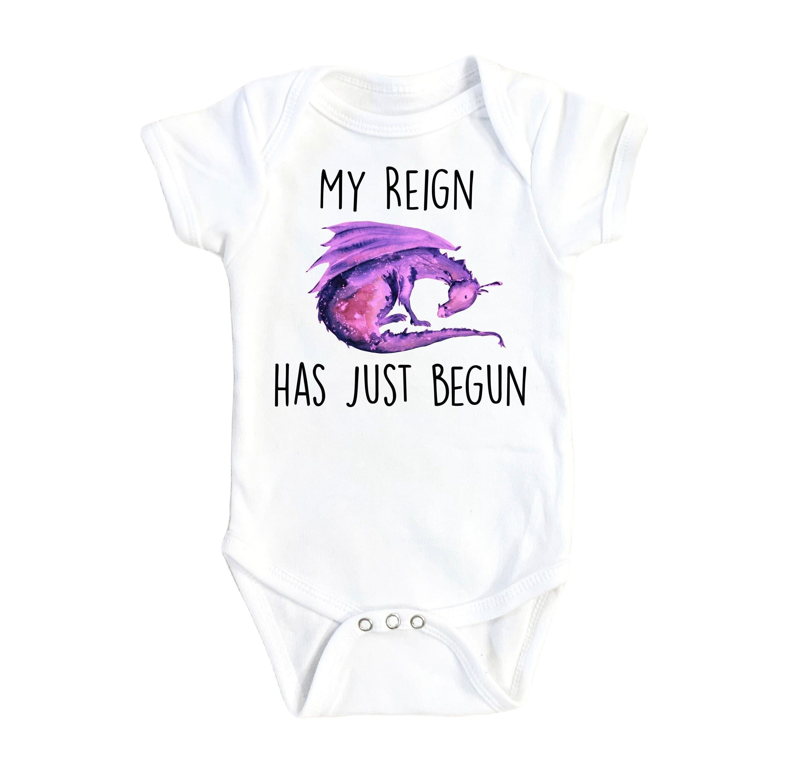 Dragon Purple - Baby Boy Girl Clothes Infant Bodysuit Funny Cute ...