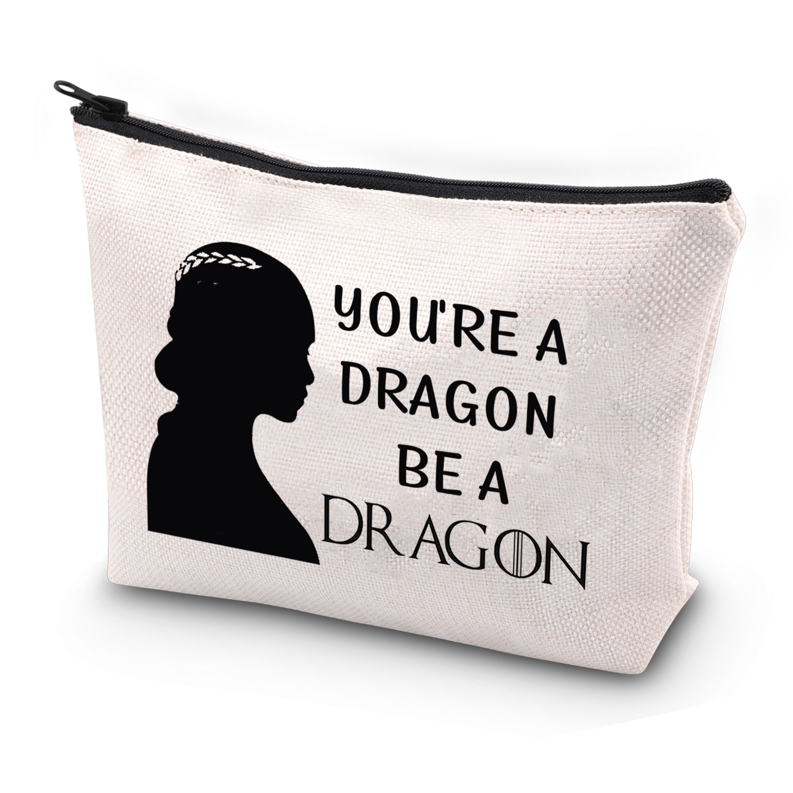 Dragon Quote Makeup Bag Movie Dragon Inspired Gift You're a Dragon Be a ...