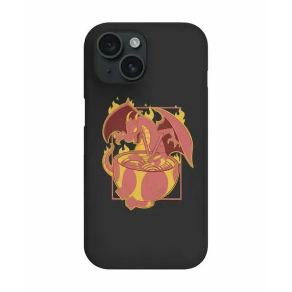 Dragon Ramen Funny Japanese Noodle Art Phone Case for iPhone 16 15 14 ...