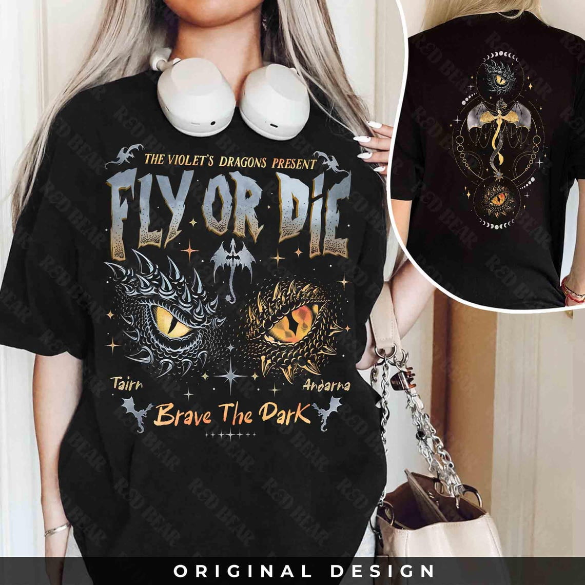 Dragon Rider Shirt, Onyx Storm Brave The Dark Sweatshirt, Fly Or Die ...