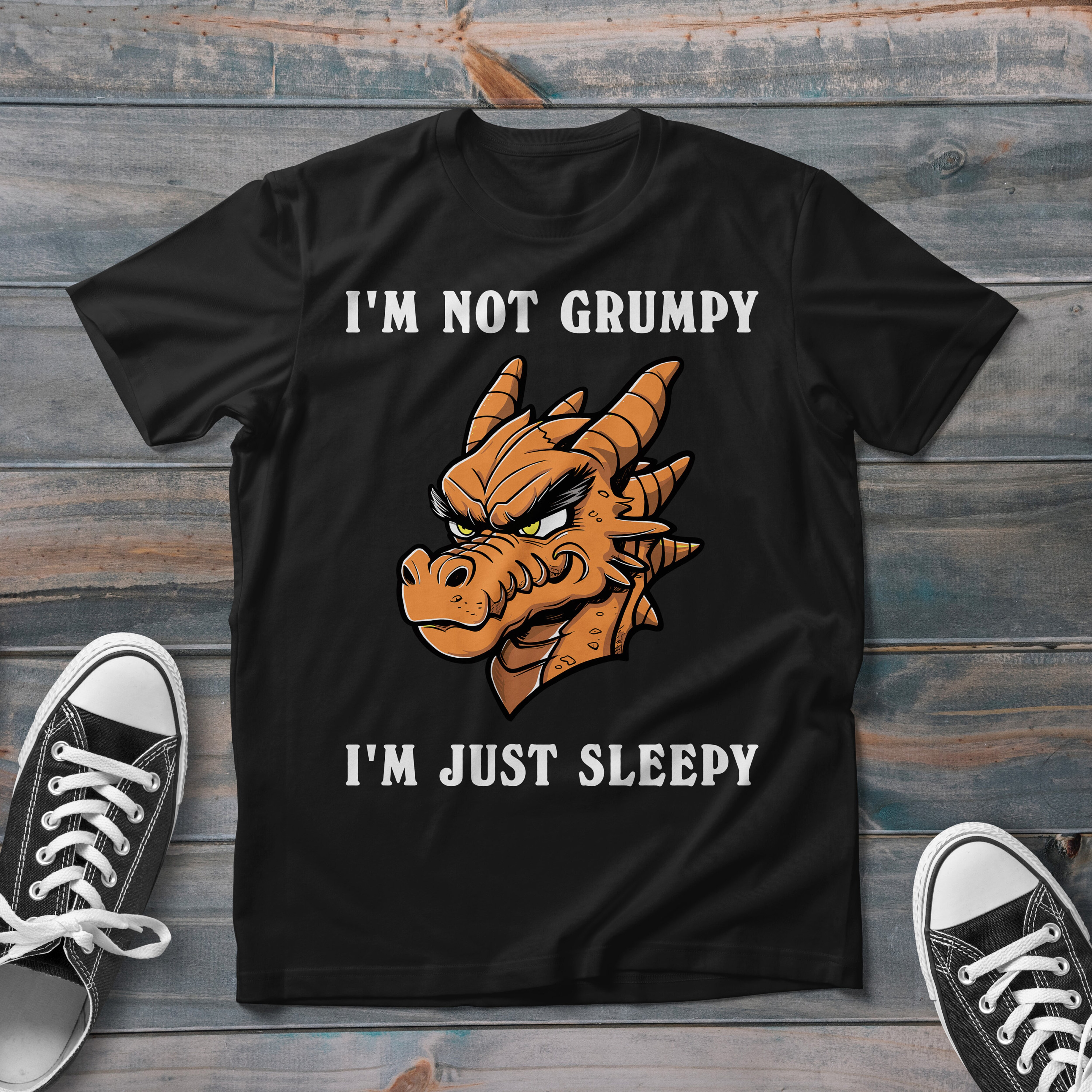Dragon Rider T-Shirt, Wyvern Shirt, Not Grumpy Shirt, Fantasy Book Tee ...