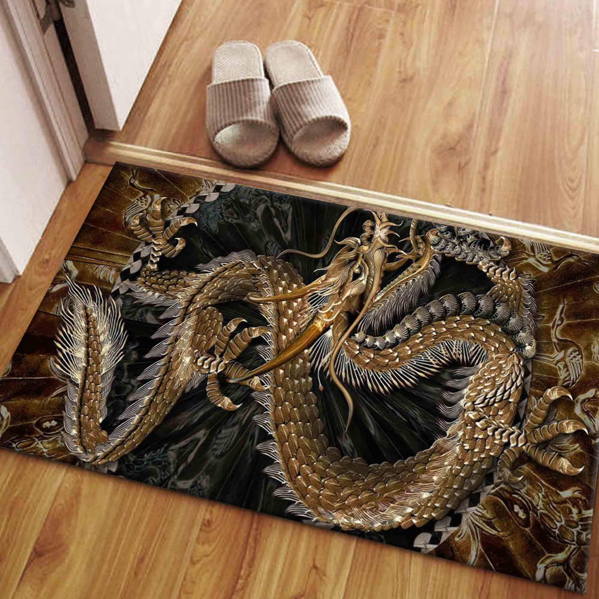 Dragon Rugs, Dragon Pattern Rugs, Japanese Rug, Modern Rugs, Entry Rug ...