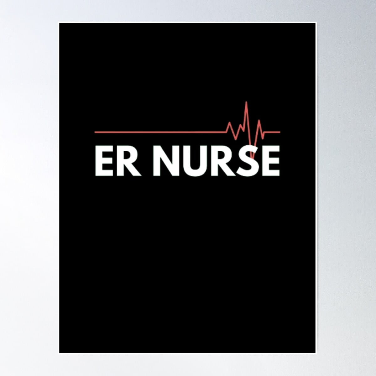 Er Nurse Poster Wall Art, Modern Wall Decor For Living Room Bedroom ...