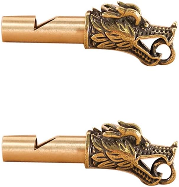 Dragon Shaped Whistle Retro Brass Dragon Shaped Whistle Emergency ...