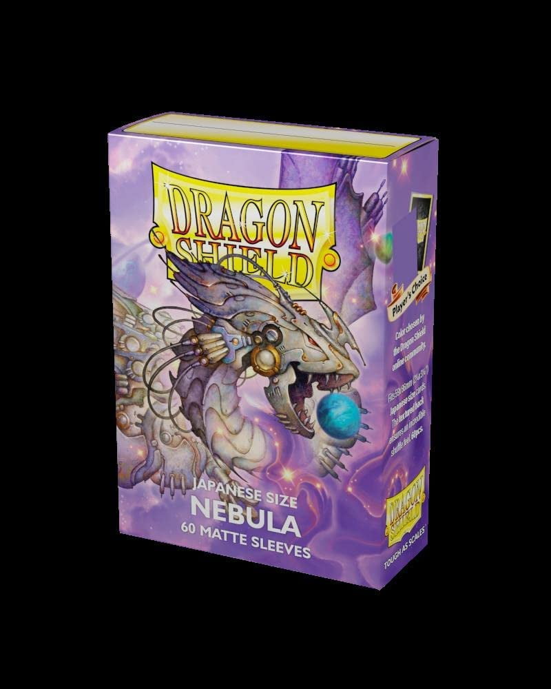 Dragon Shield: 60ct Japanese Sized Matte Nebula Sleeves - Walmart.com