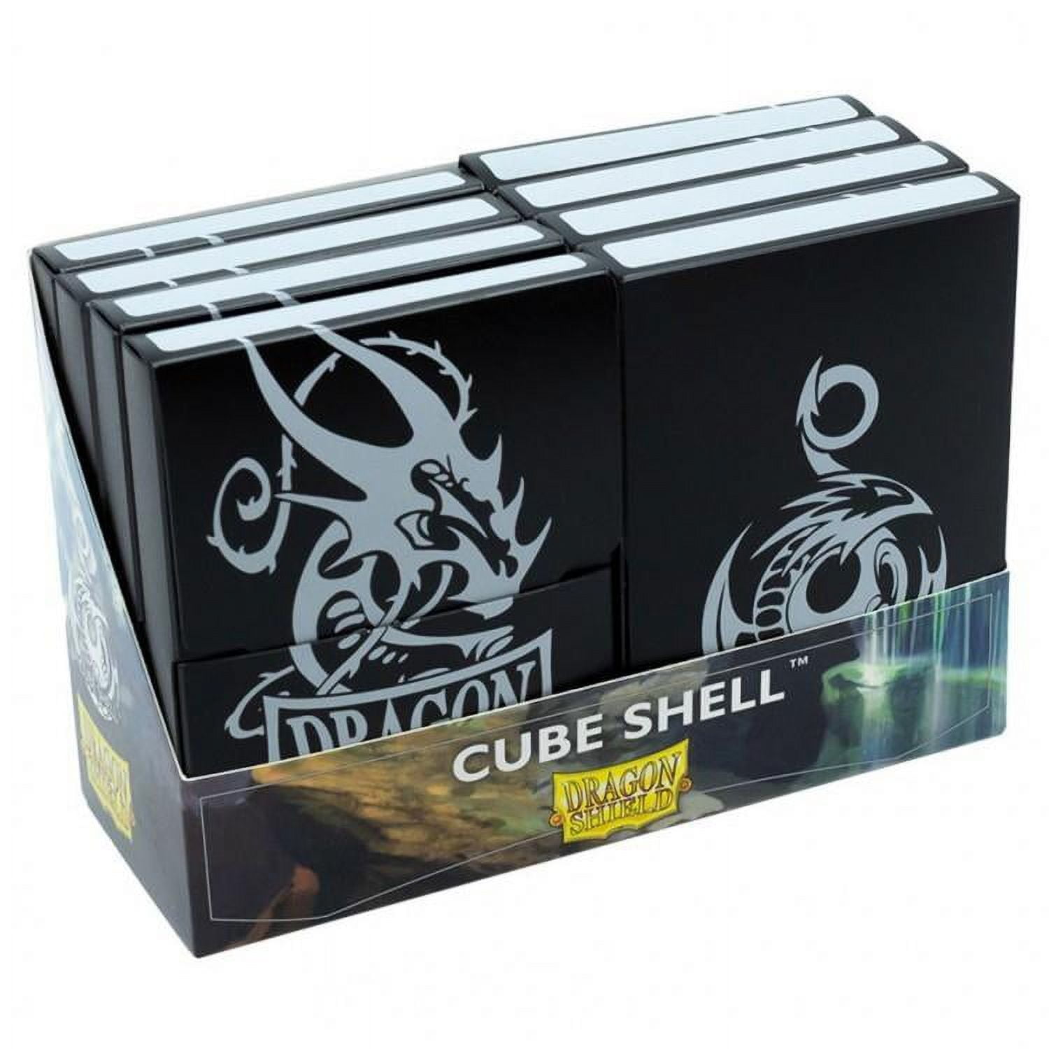 Dragon Shield Cube Shell: Black (8) - Walmart.com