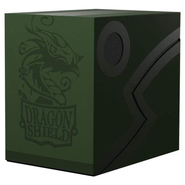 Dragon Shield Double Shell Cards, Forest Green & Black - Walmart.com