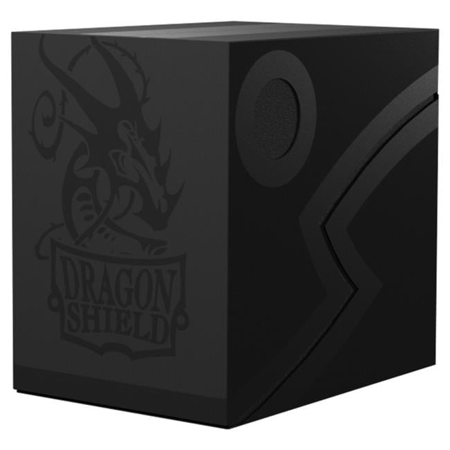 Dragon Shield Double Shell Cards, Shadow Black & Black - Walmart.com