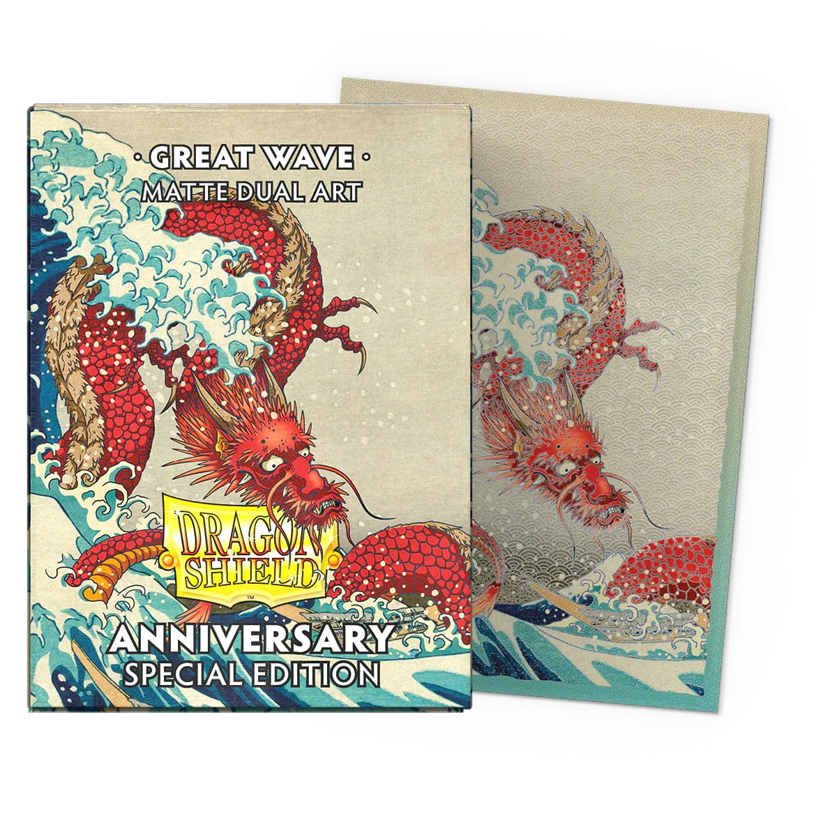 Dragon Shield - Standard Art Sleeves - Matte Dual Great Wave (100ct ...